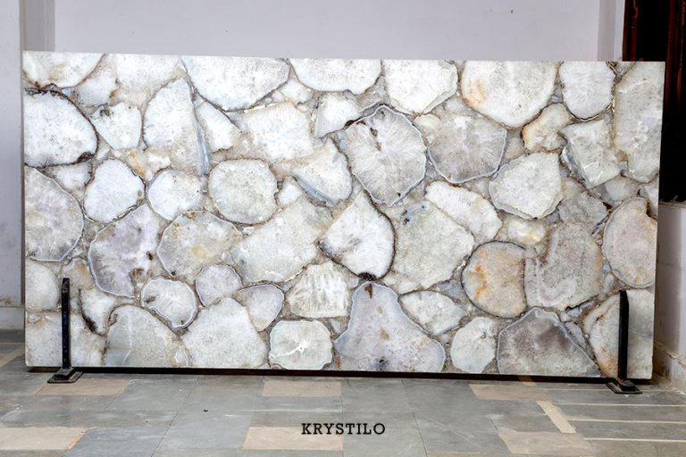 Semi-Precious Gemstone Wall Cladding | Intensify Your Interiors | Krystilo